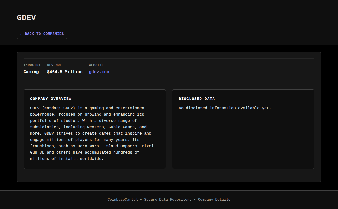 coinbase cartel details